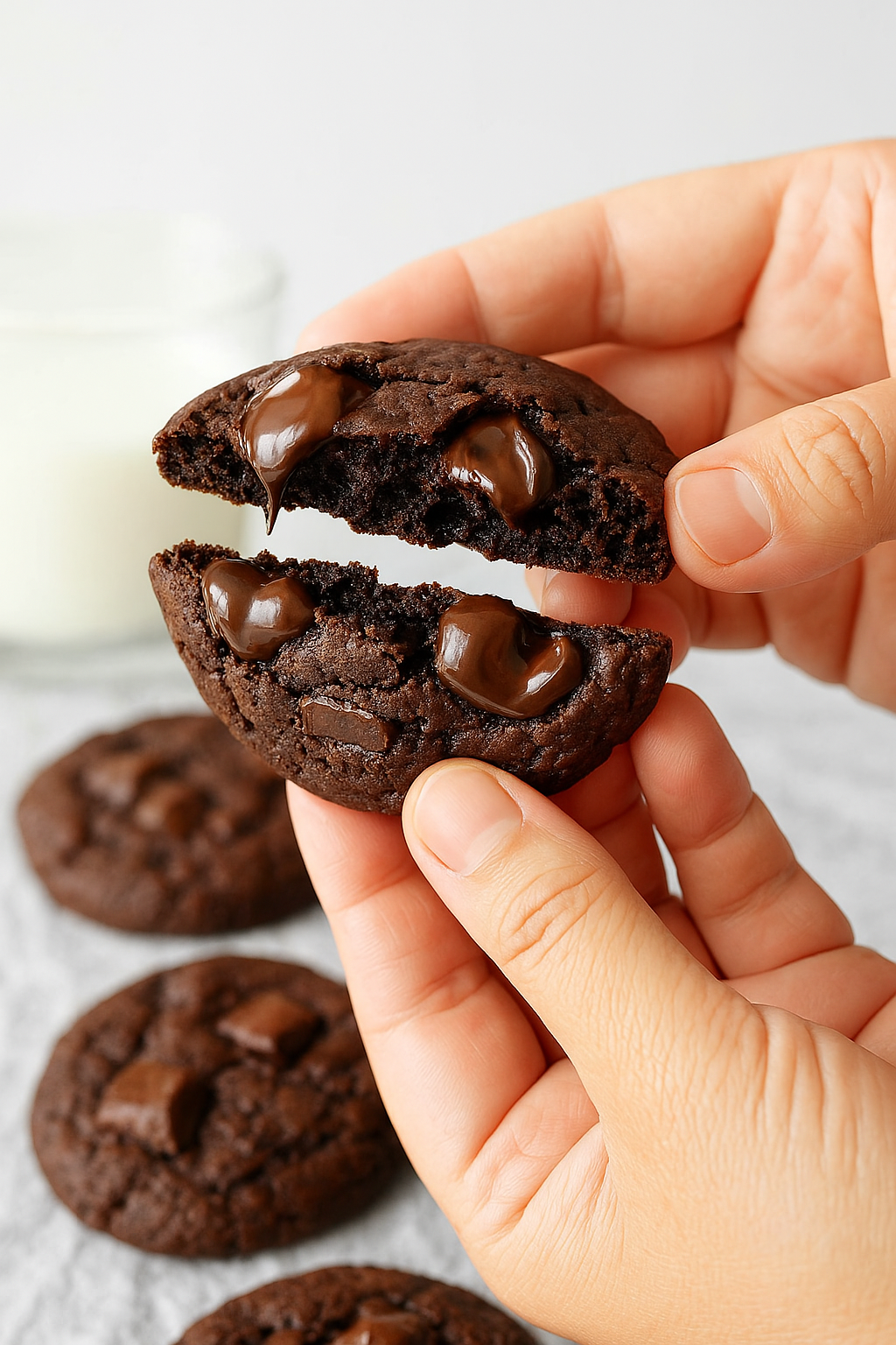 The Ultimate Chocolate Fudge Cookies NUMBER 1